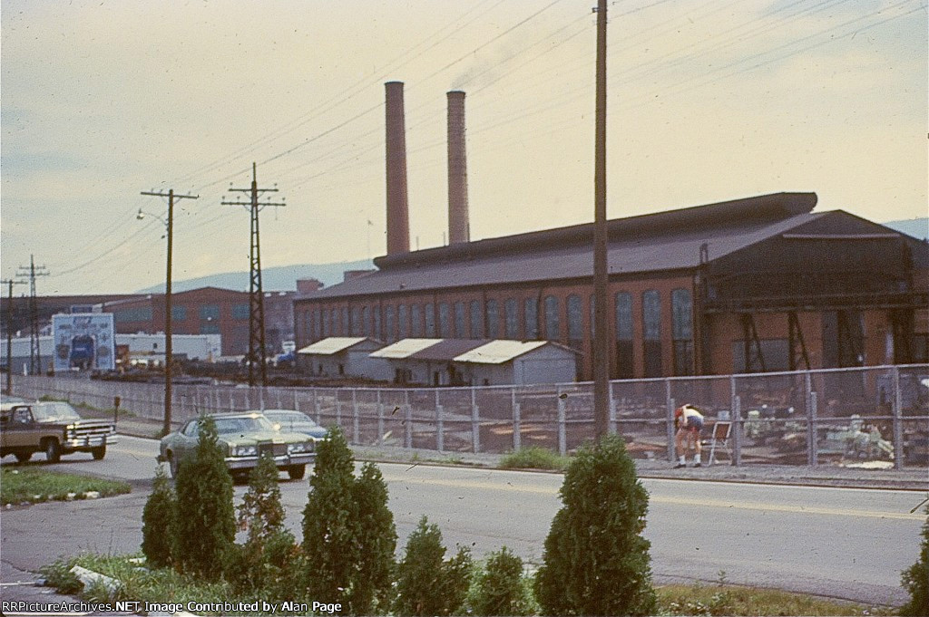 Overview of the Juniata shops